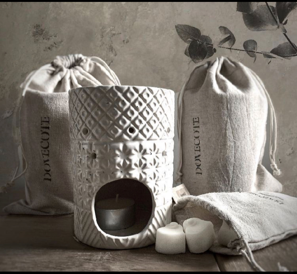 Stone Oil Burner Diamond – Dovecote Northumberland Ltd